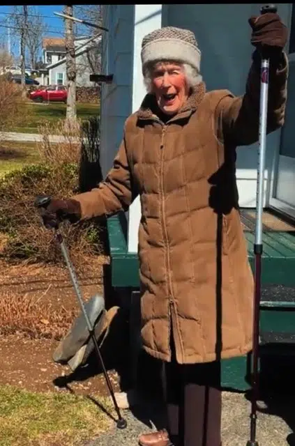 Lunenburg Woman Walking To Raise Funds For The VON At Age 101 | Country ...