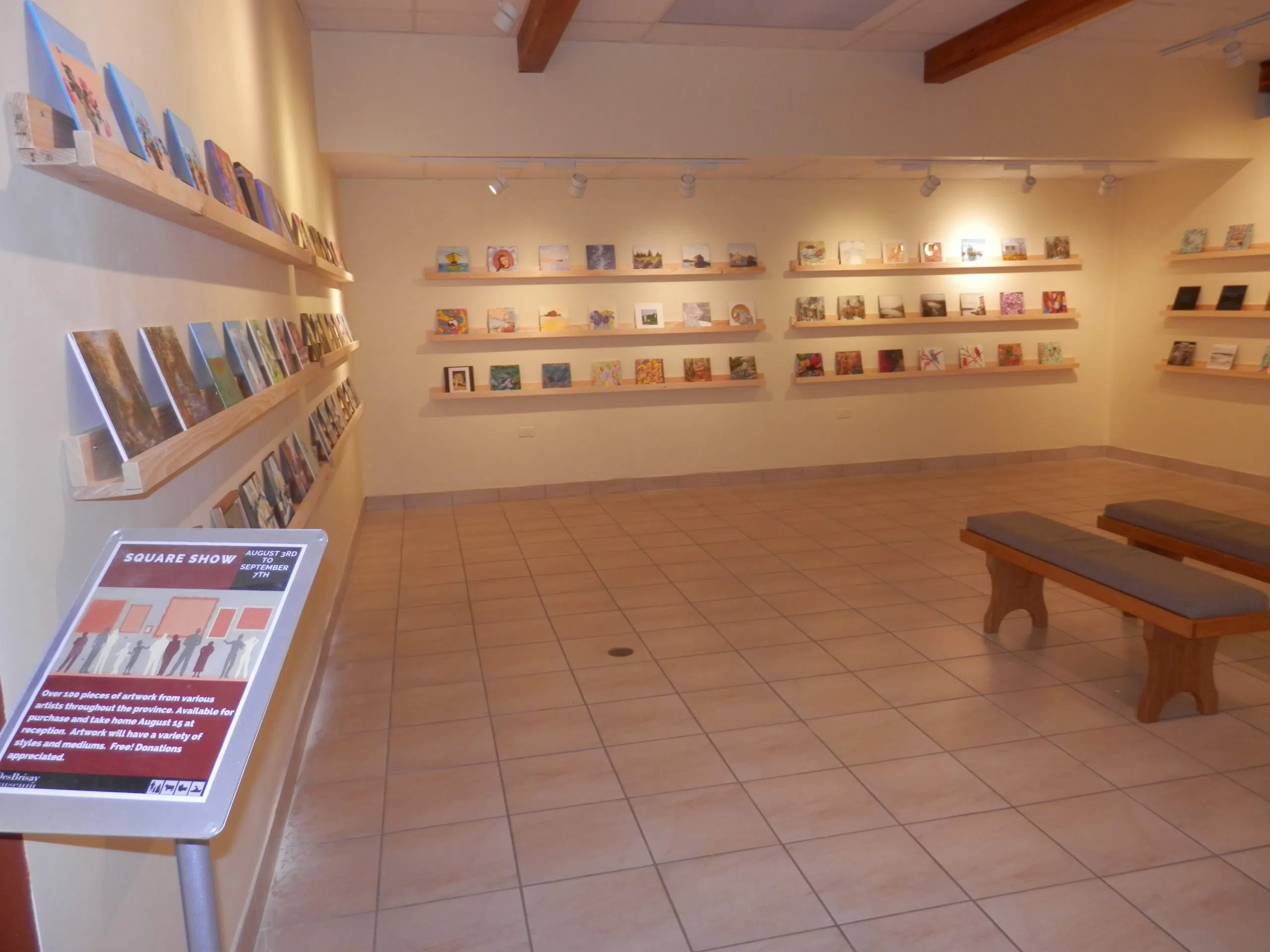 Square Foot Exhibit Showcases Small Scale Art | Country 100.7