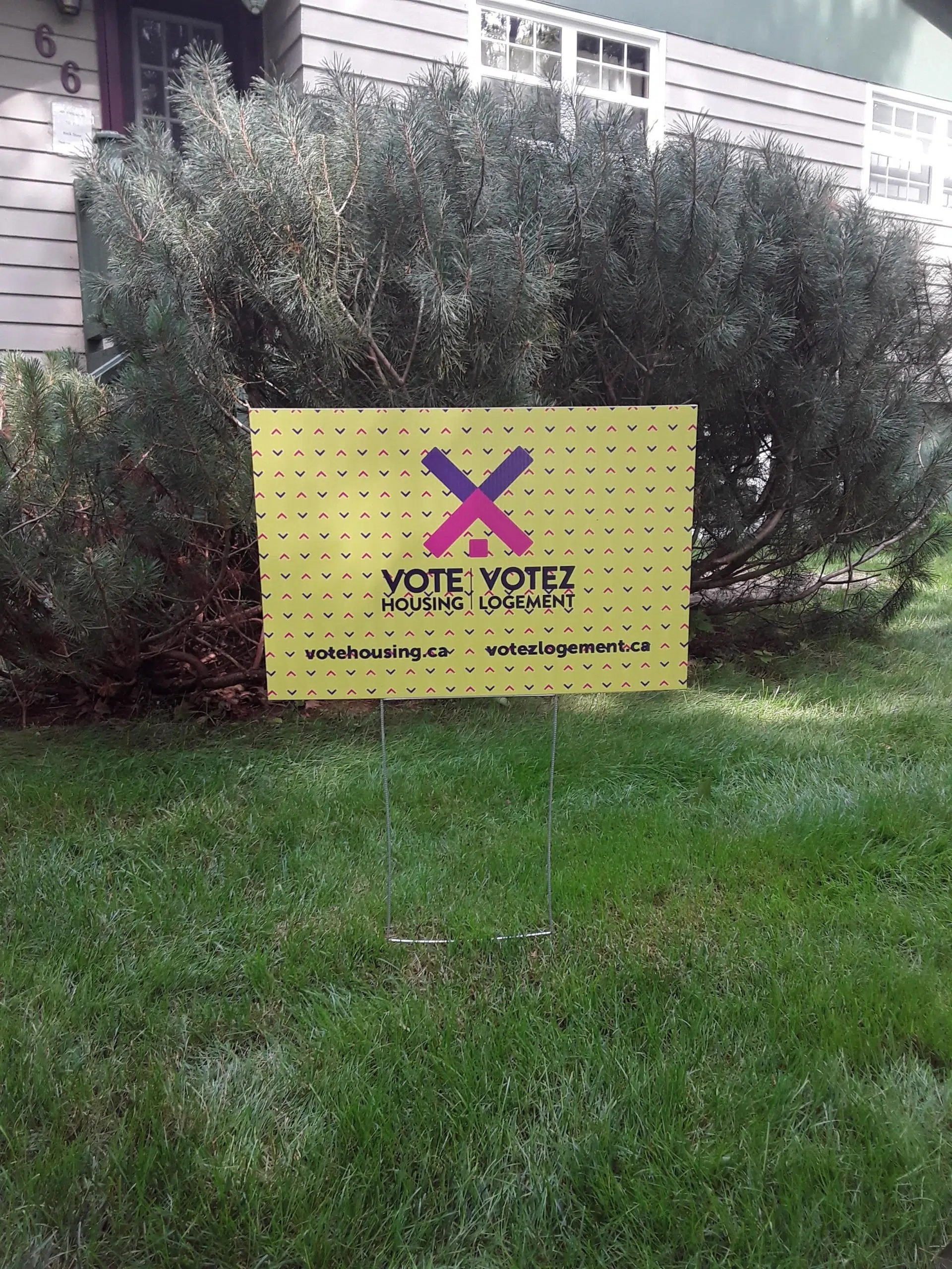 “Vote Housing” Signs Aim to Raise Awareness For Housing Crisis | CKBW