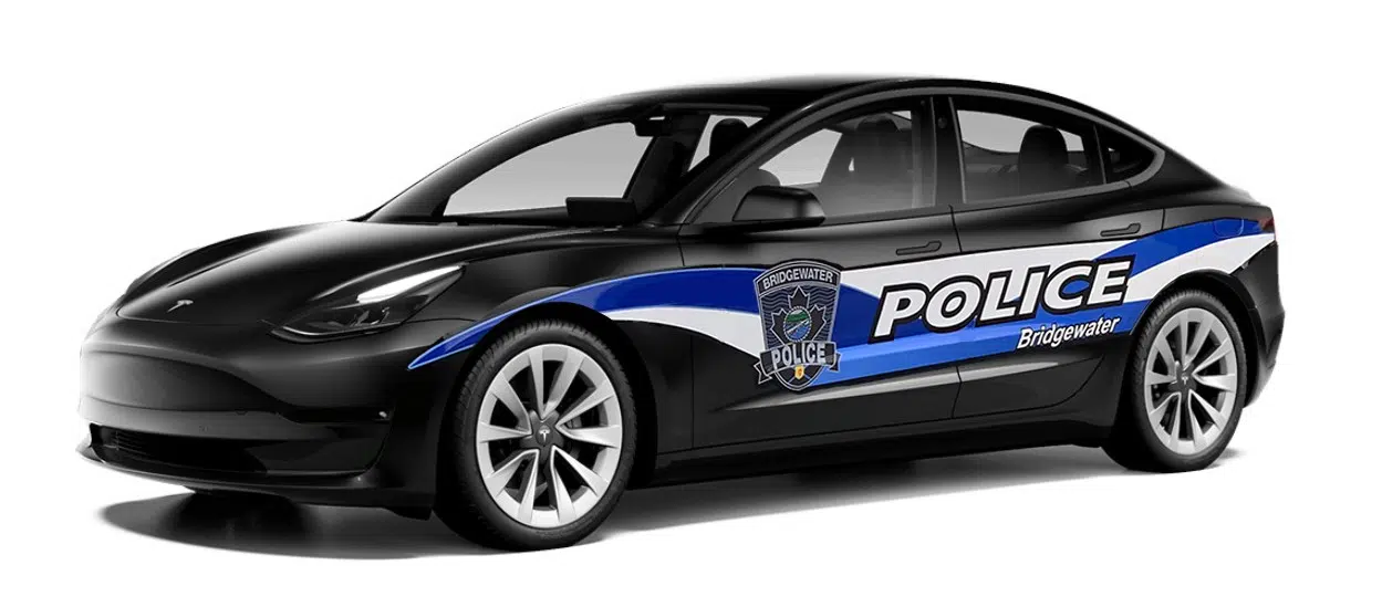Bridgewater Buys Tesla as First NS Electric Police Patrol Car | CKBW