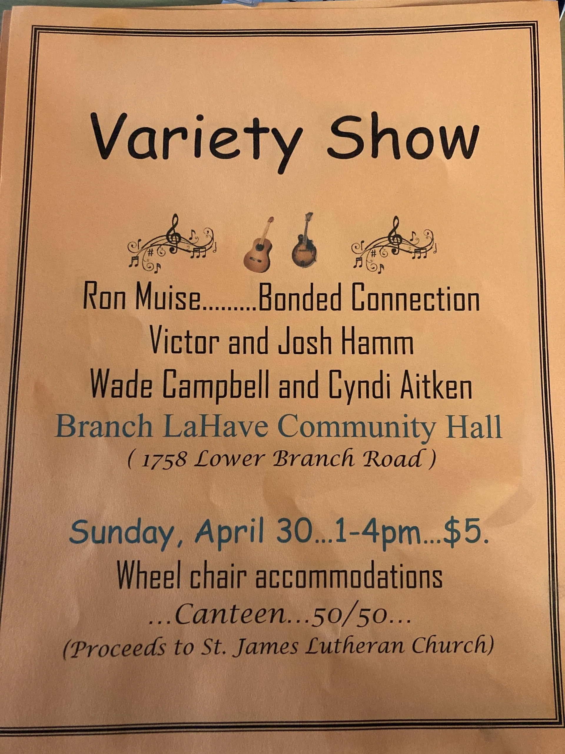 Variety Show - Branch LaHave | Country 100.7