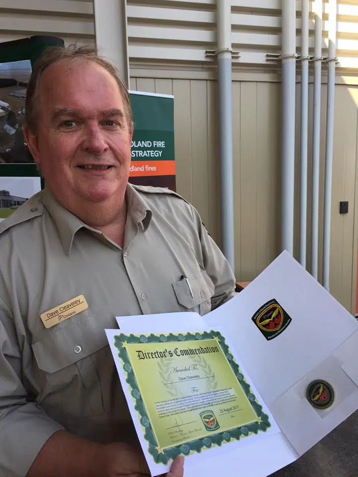 MNR Fire Fighters Honoured | CKDR