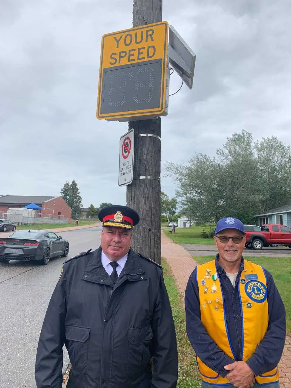 Dryden Police Deploy Digital Speed Sign | CKDR