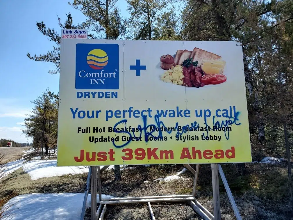 Dryden OPP Arrest Spray Painter | CKDR