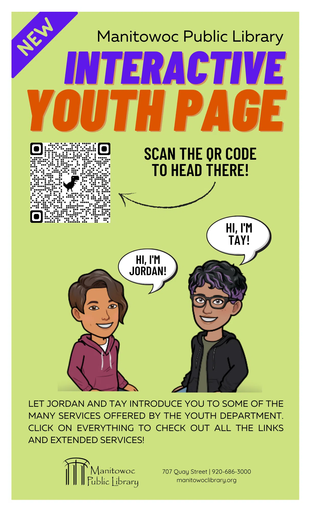 Manitowoc Public Library Unveils New Interactive Youth Services Page ...