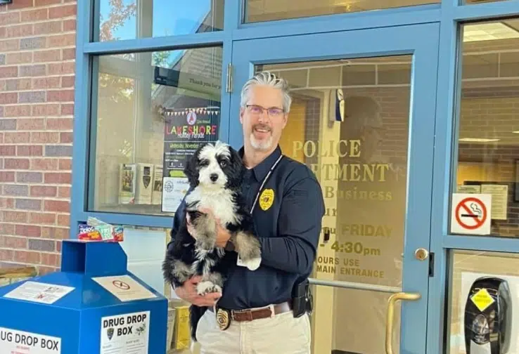 Manitowoc Police Department Employs New Furry Officer | Seehafer News