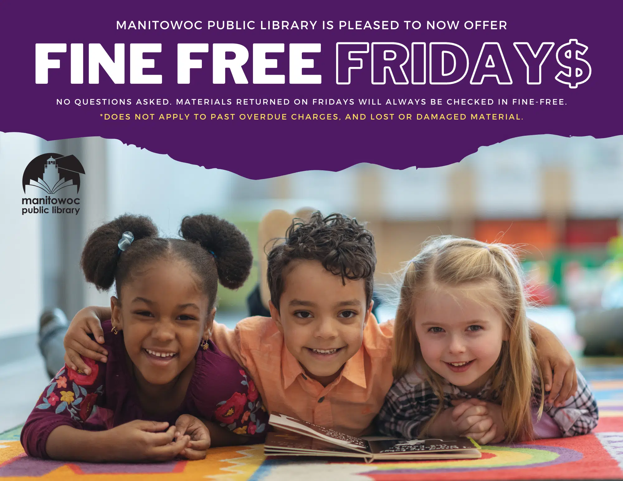 Manitowoc Public Library Introduces Fine Free Fridays | Seehafer News