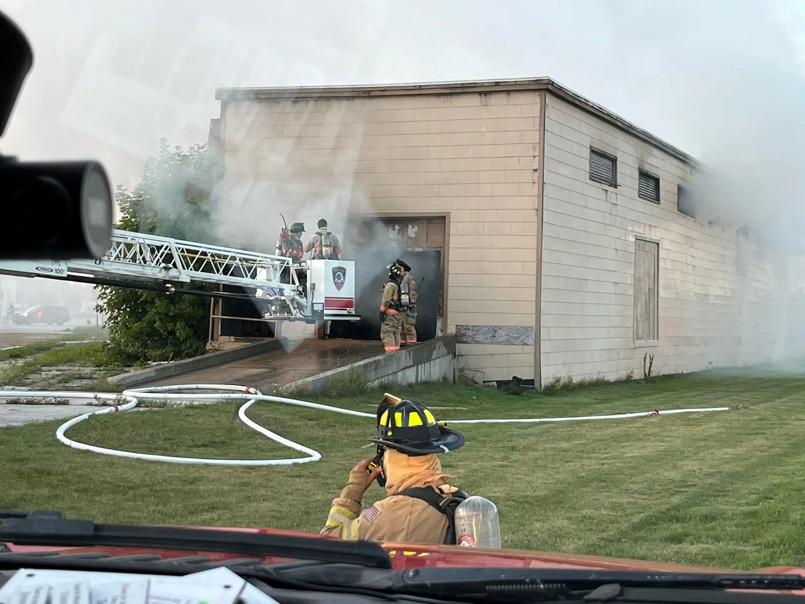 Fire Crews Battle Blaze Near Sheboygan River for 8 Hours | Seehafer News