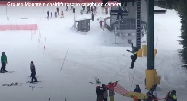 Amazing Chairlift Rescue!! (VIDEO) | Rock 107
