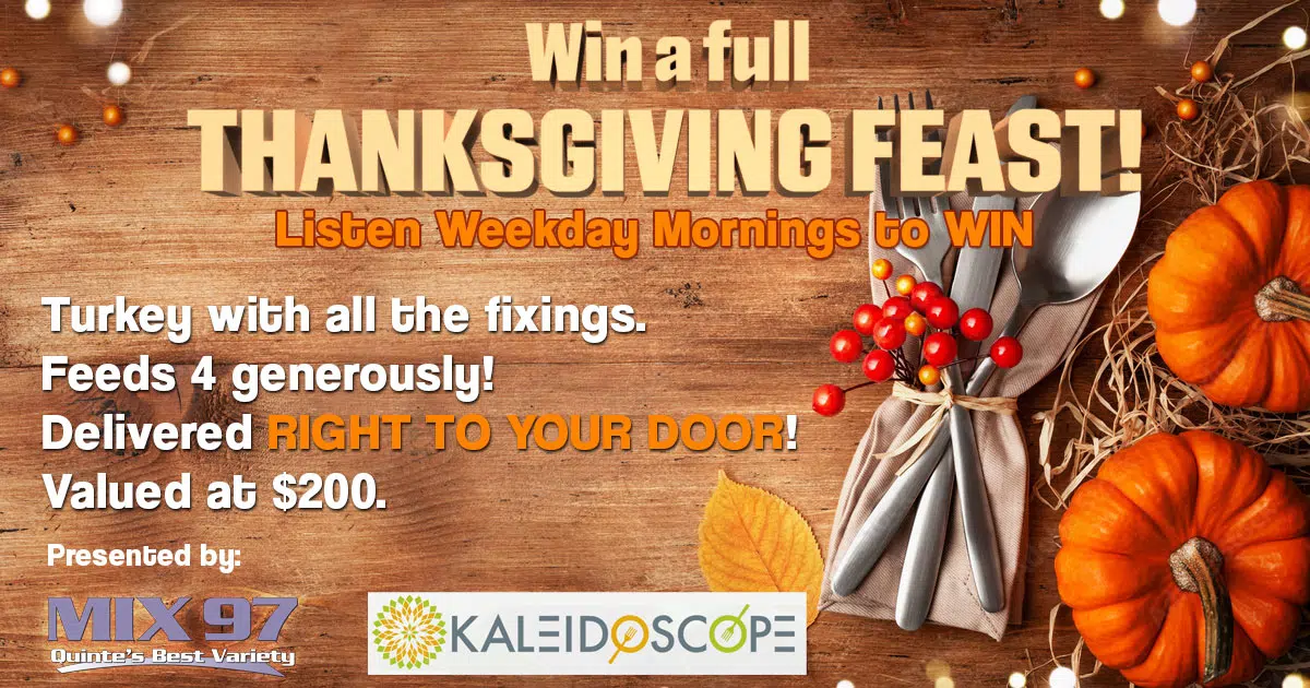 Win a Thanksgiving feast from Mix 97 | Mix 97