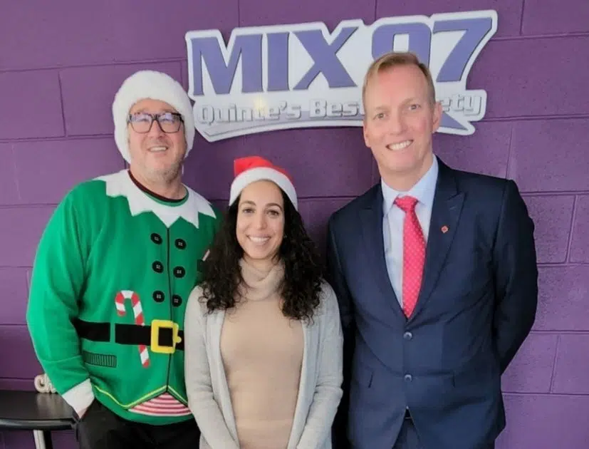 Ryan Williams, Bay of Quinte MP dropped by the MIX97 studio for a visit ...