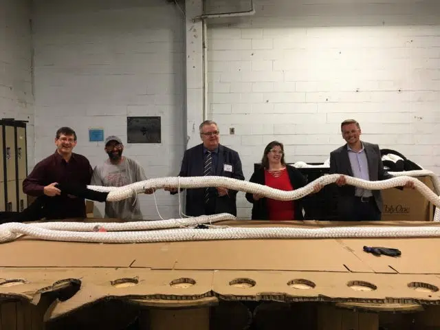 Funding for local rope manufacturer | Quinte News