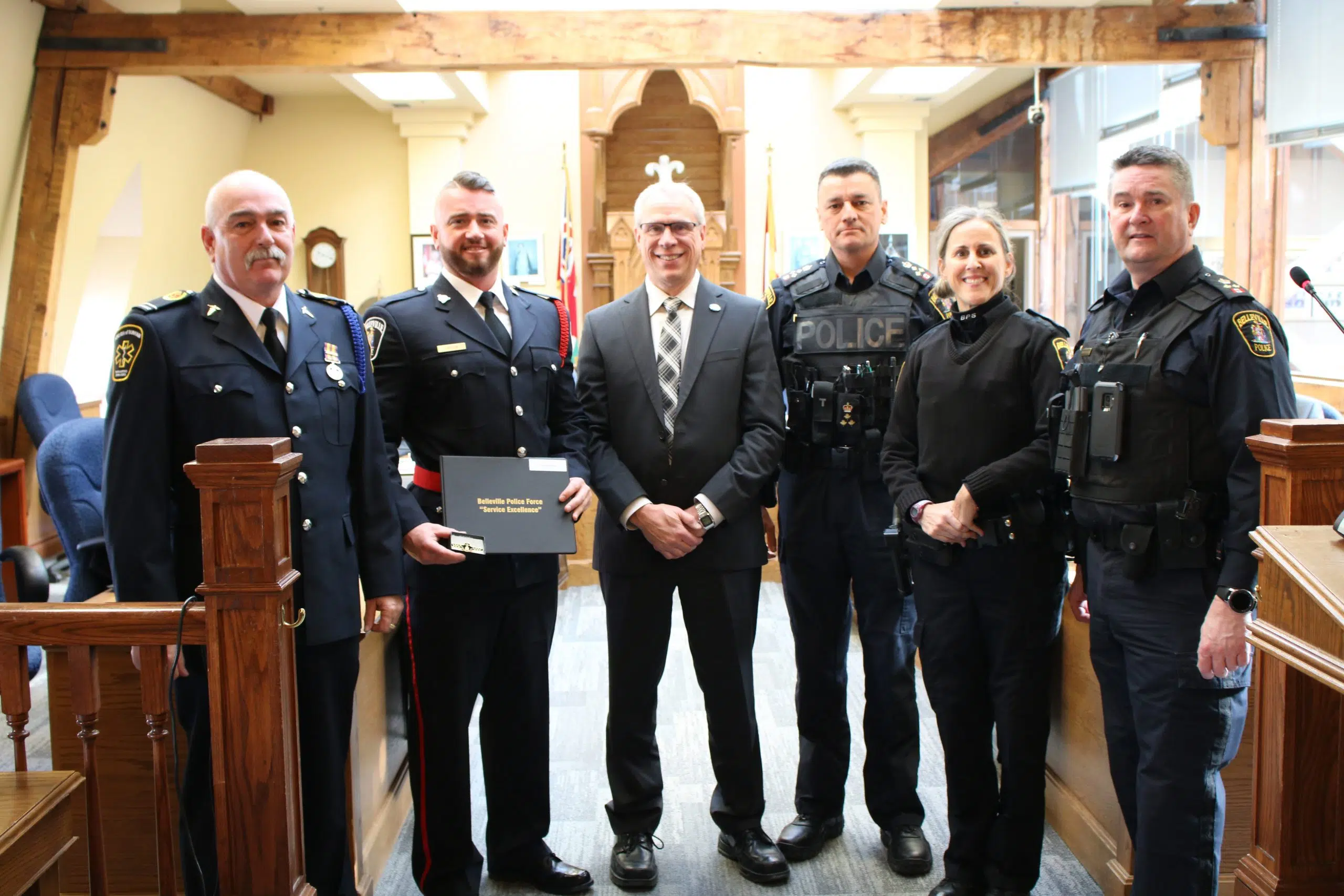 Belleville Police Board honours bravery and service | Quinte News