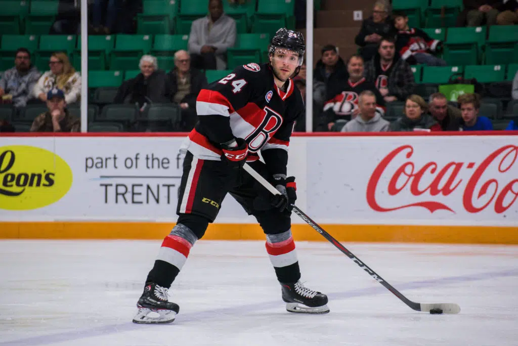 Senators send Wolanin to Belleville to begin injury comeback | Quinte News