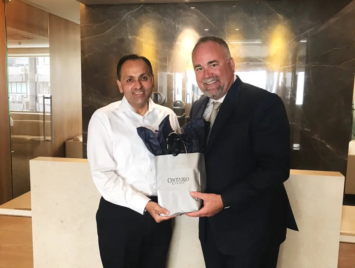 MPP Smith visits India | Quinte News