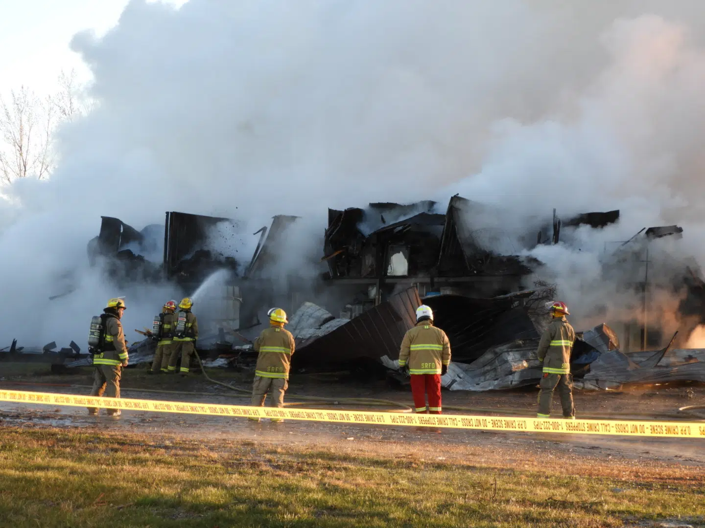 Fire destroys building in Stirling Saturday morning | Quinte News