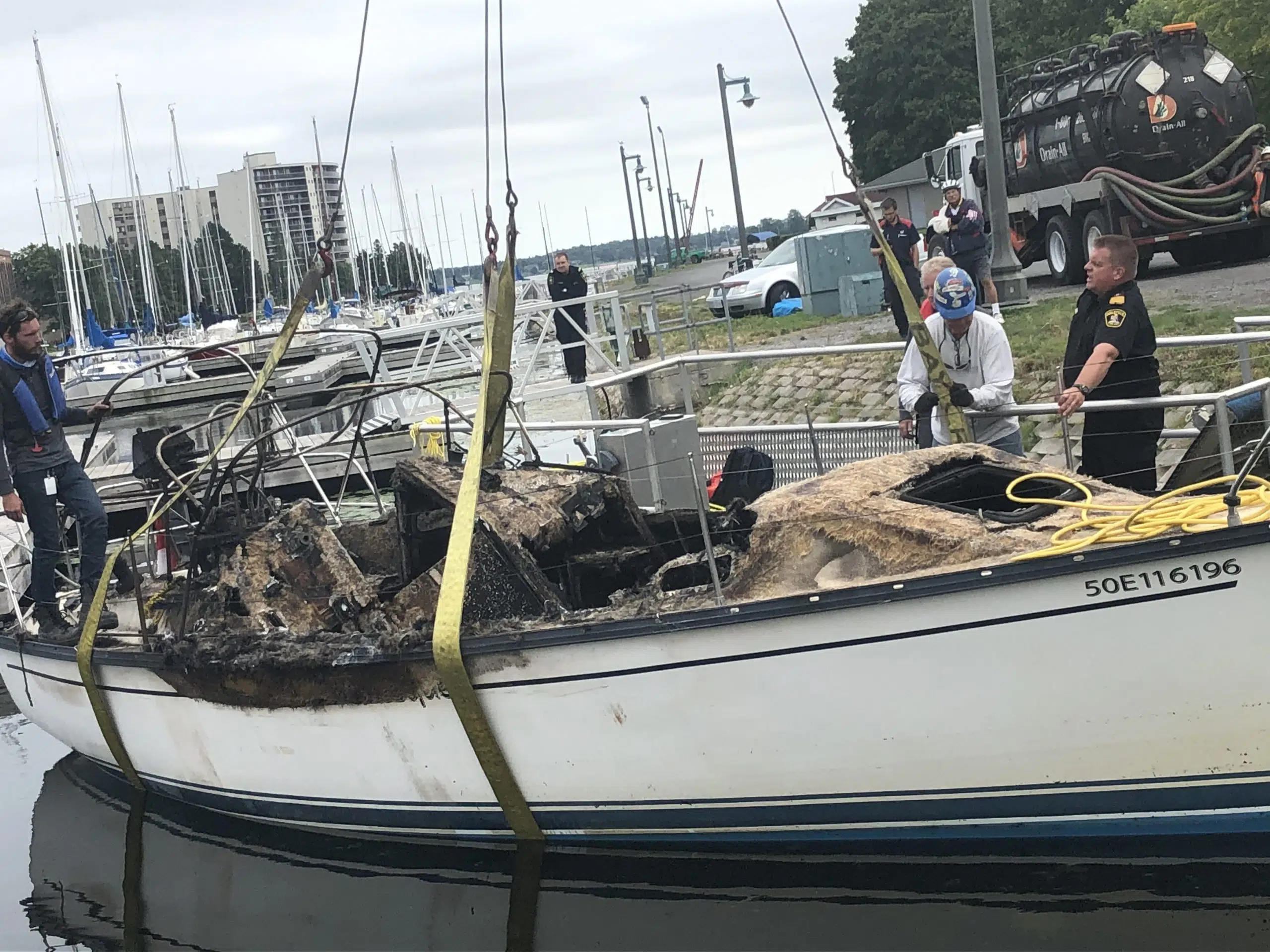 UPDATE: Ontario Fire Marshal on scene of Belleville boat fires | Quinte ...