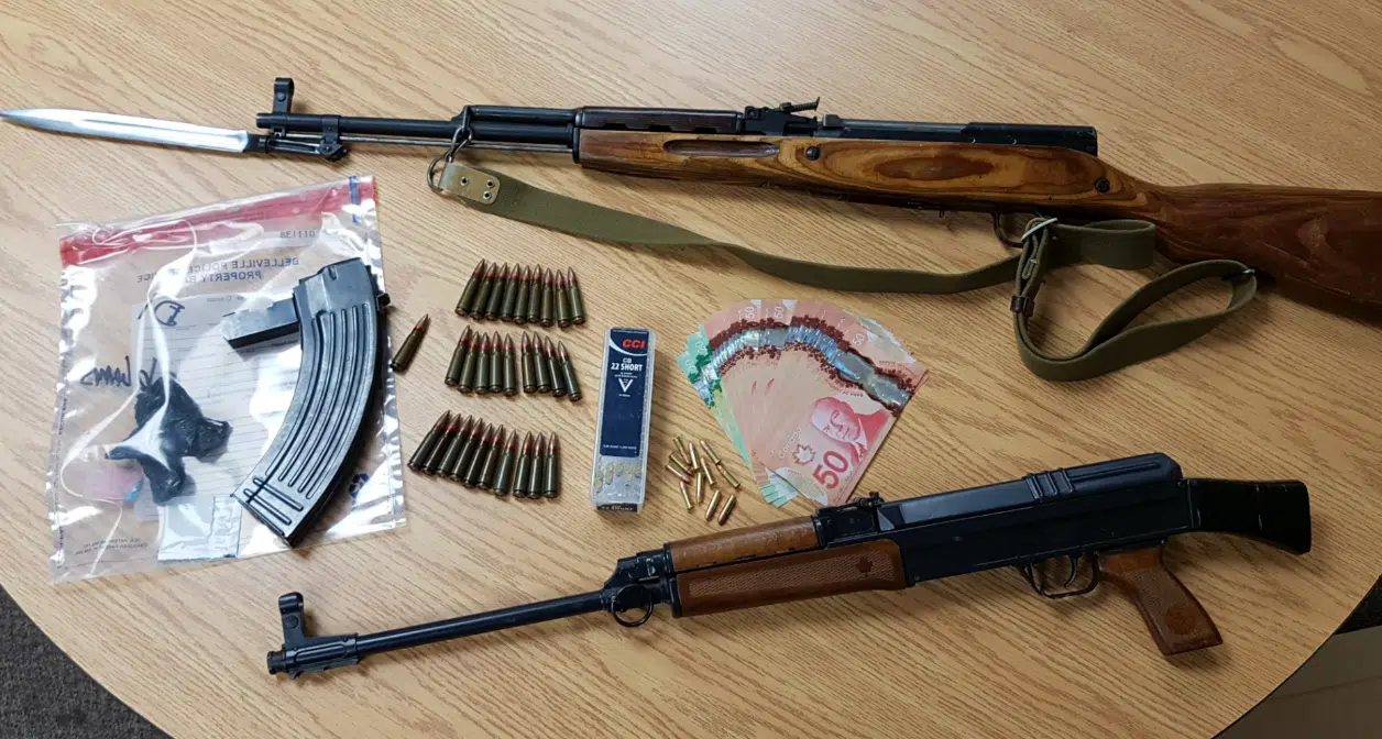 Weapons and drugs seized | Quinte News