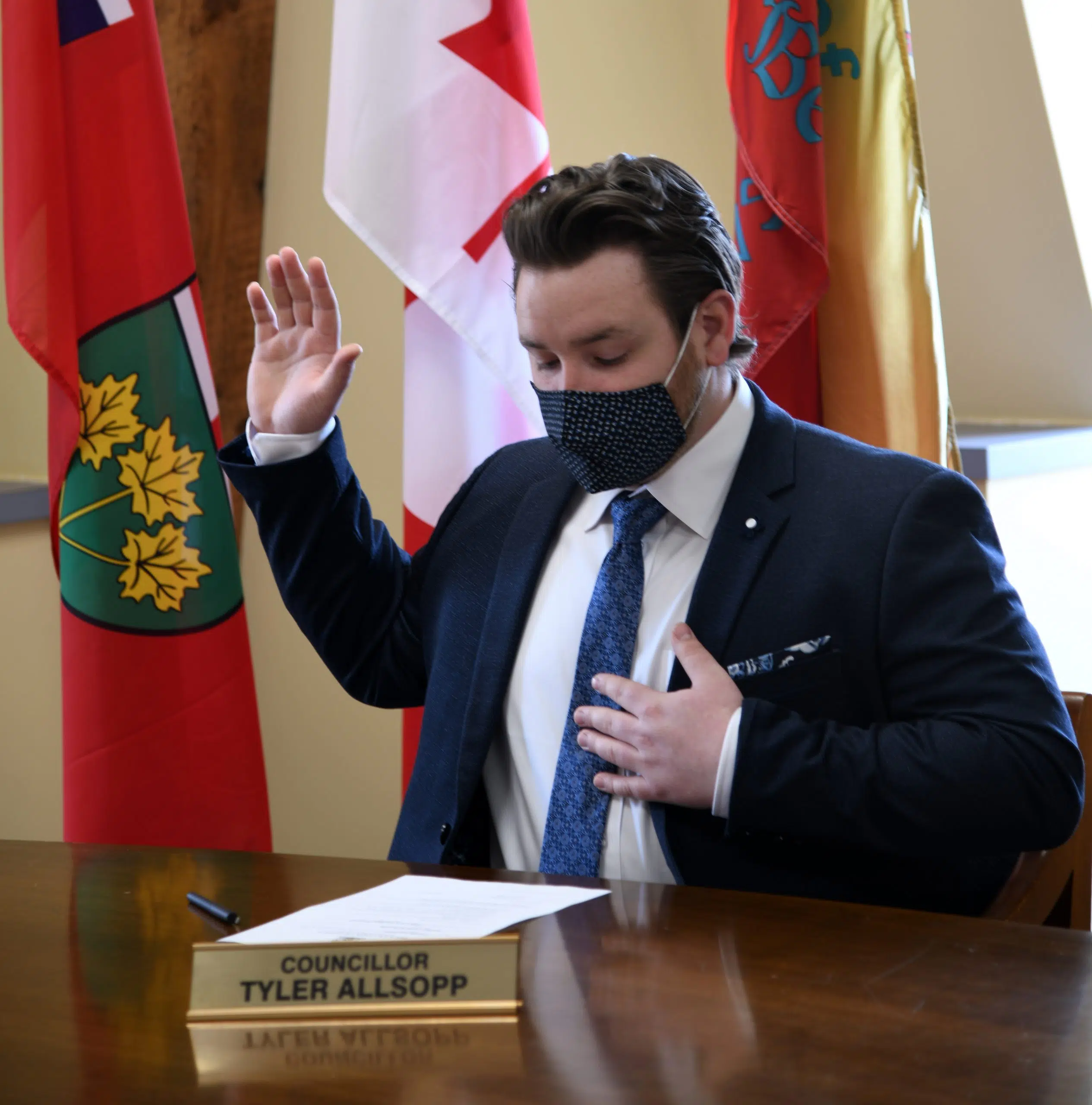 Allsopp officially a member of council | Quinte News