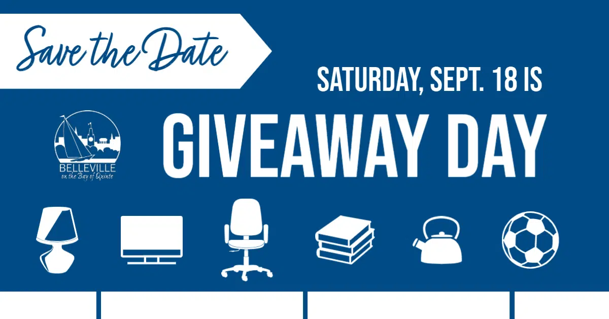 Giveaway Day coming up | Quinte News