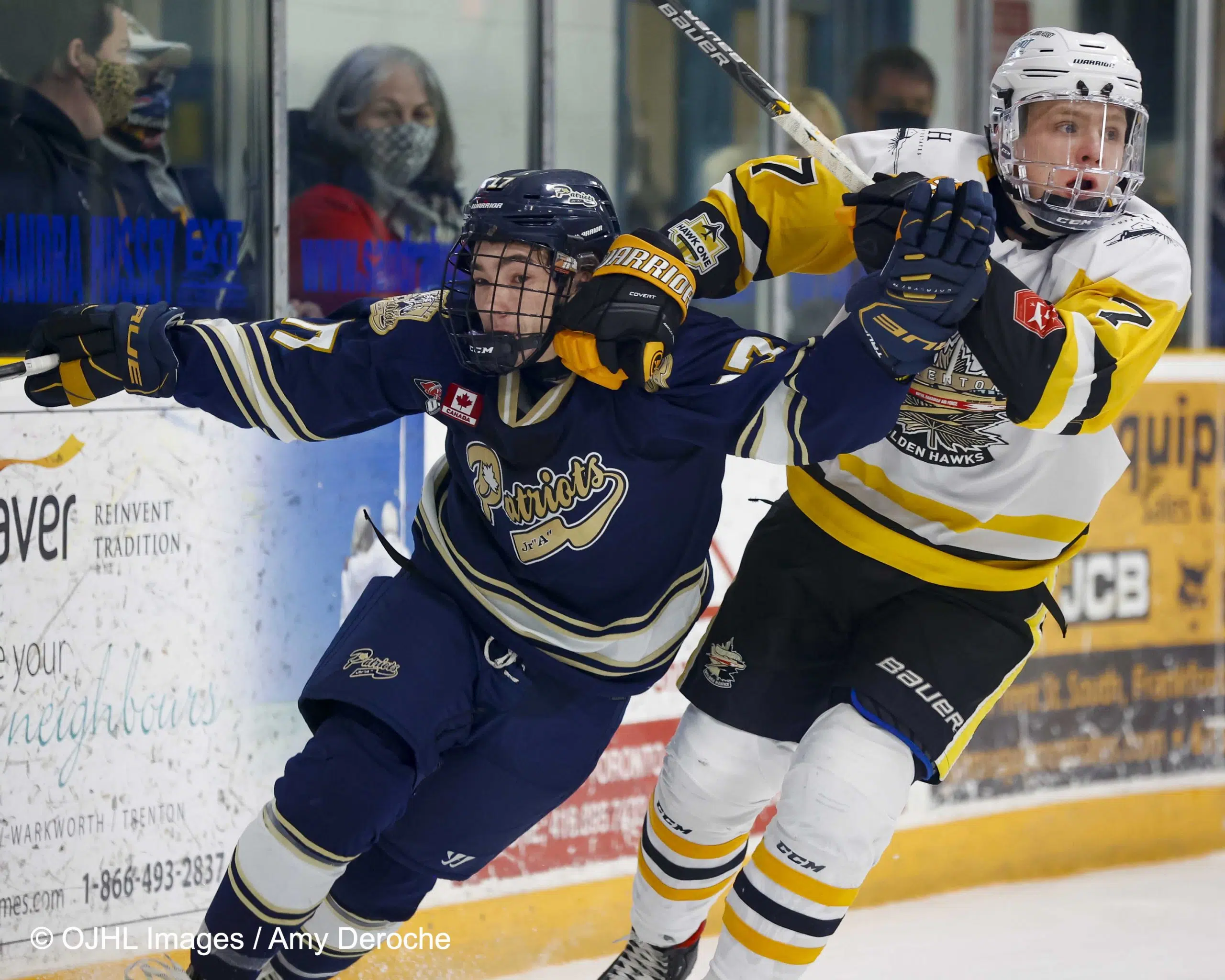 Golden Hawks win eighth game in a row | Quinte News