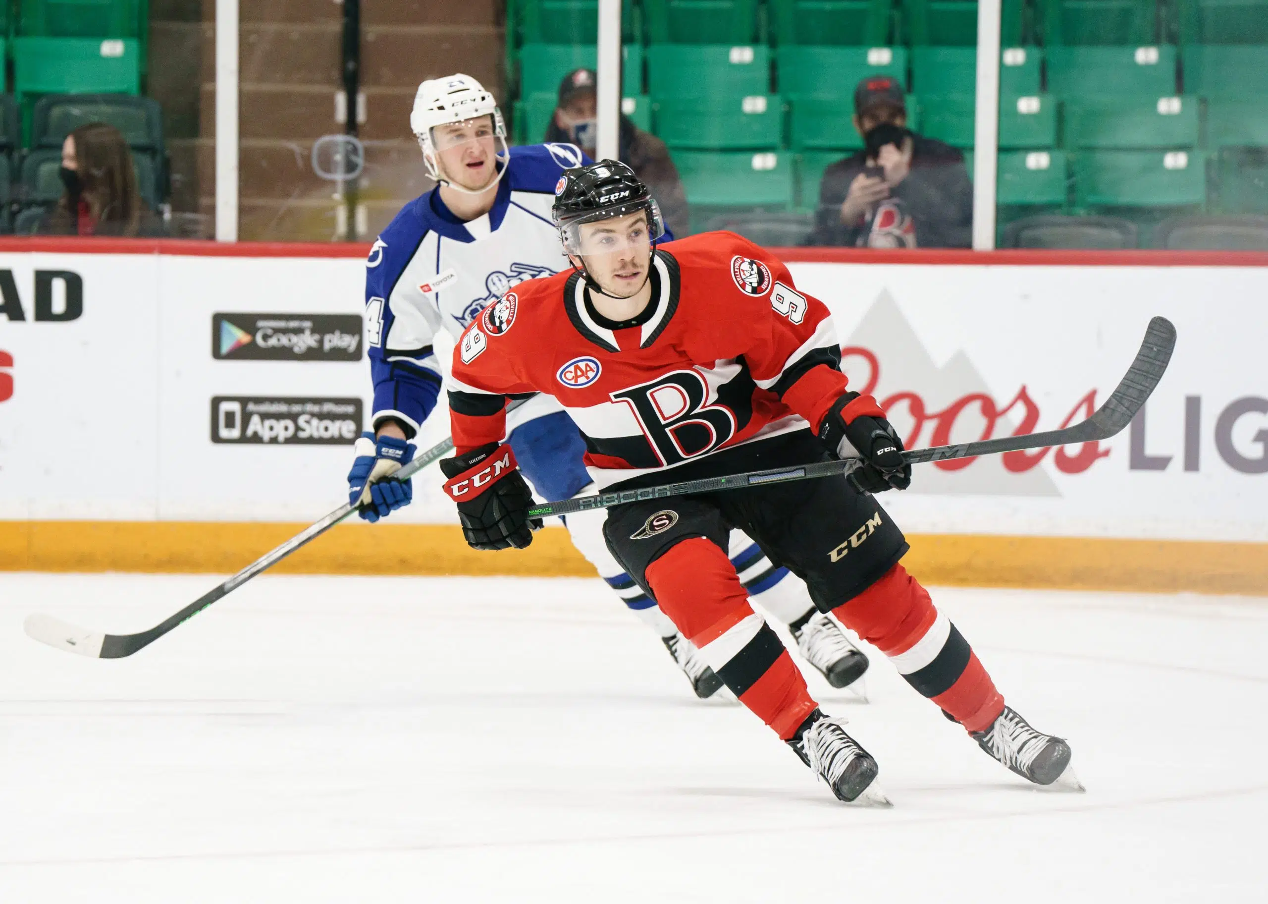 Luccini pots 3 as B-Sens get even | Quinte News