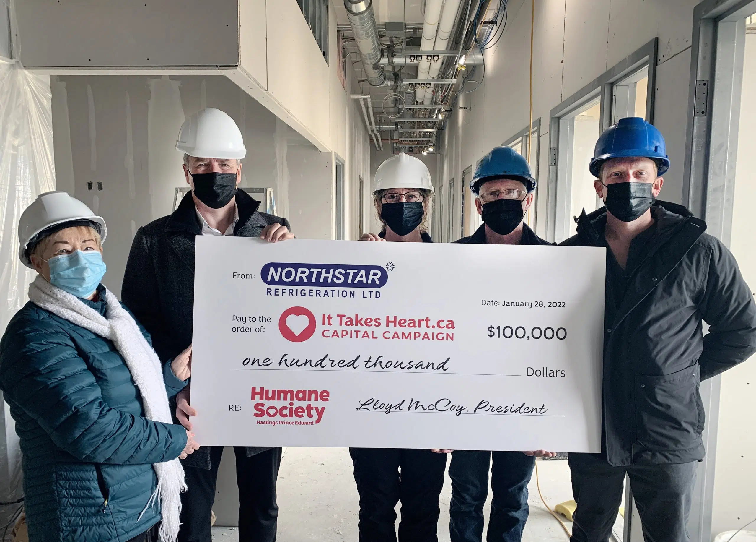 Northstar Refrigeration makes $100,000 donation to Humane Society ...
