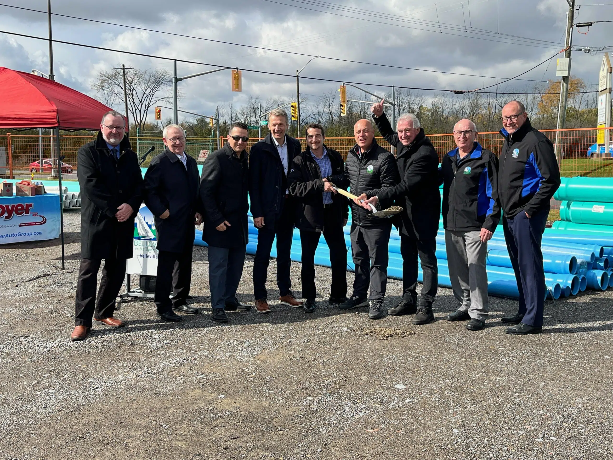 Groundbreaking ceremony for new Boyer Kia location | Quinte News