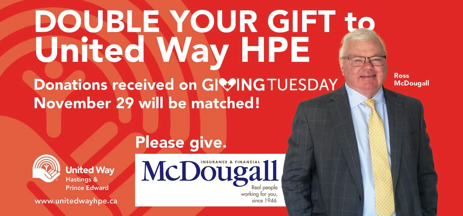 Local company matching donations to United Way HPE | Quinte News