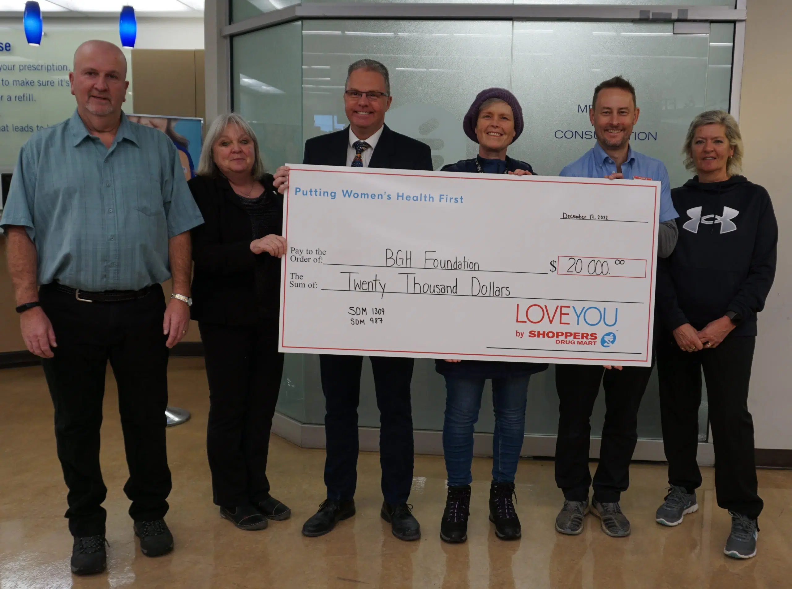 $20,000 donation to Belleville General Hospital Foundation | Quinte News
