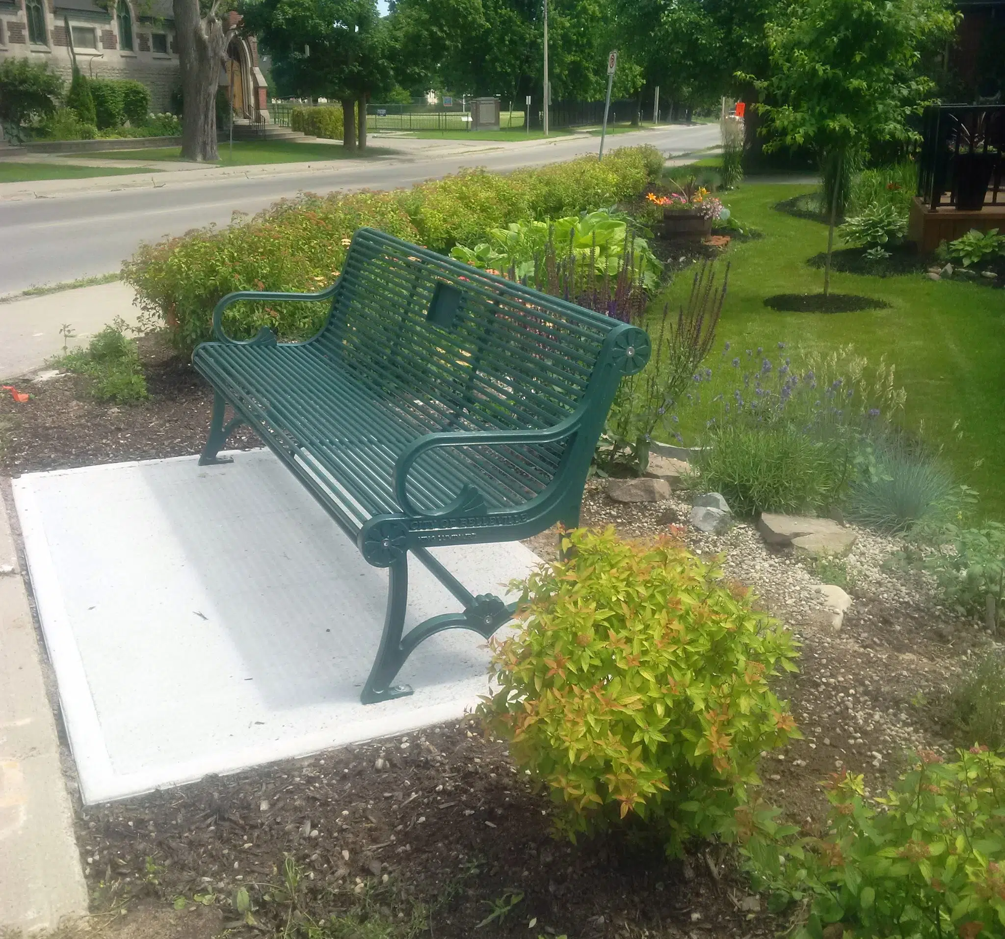 Park benches on the trails | Quinte News