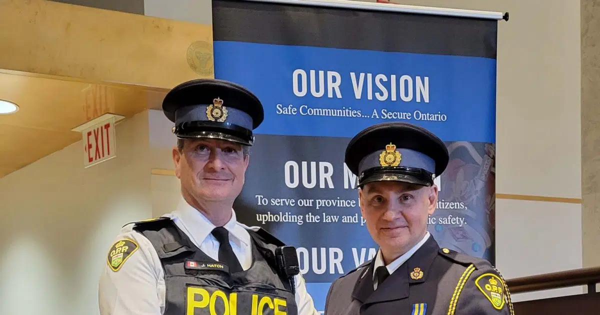 Local OPP Sergeant commended | Quinte News