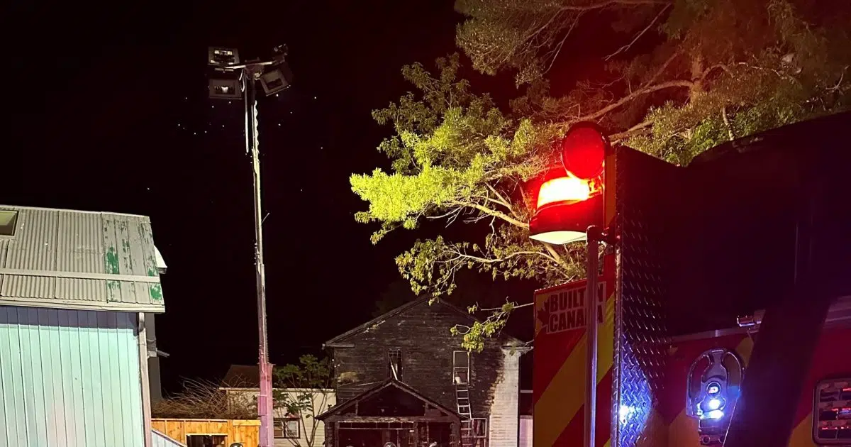 Fire in Wellington | Quinte News