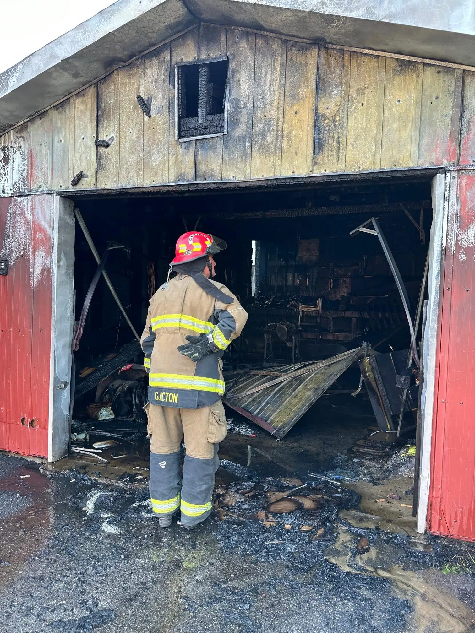 Garage fire in Frankford | Quinte News