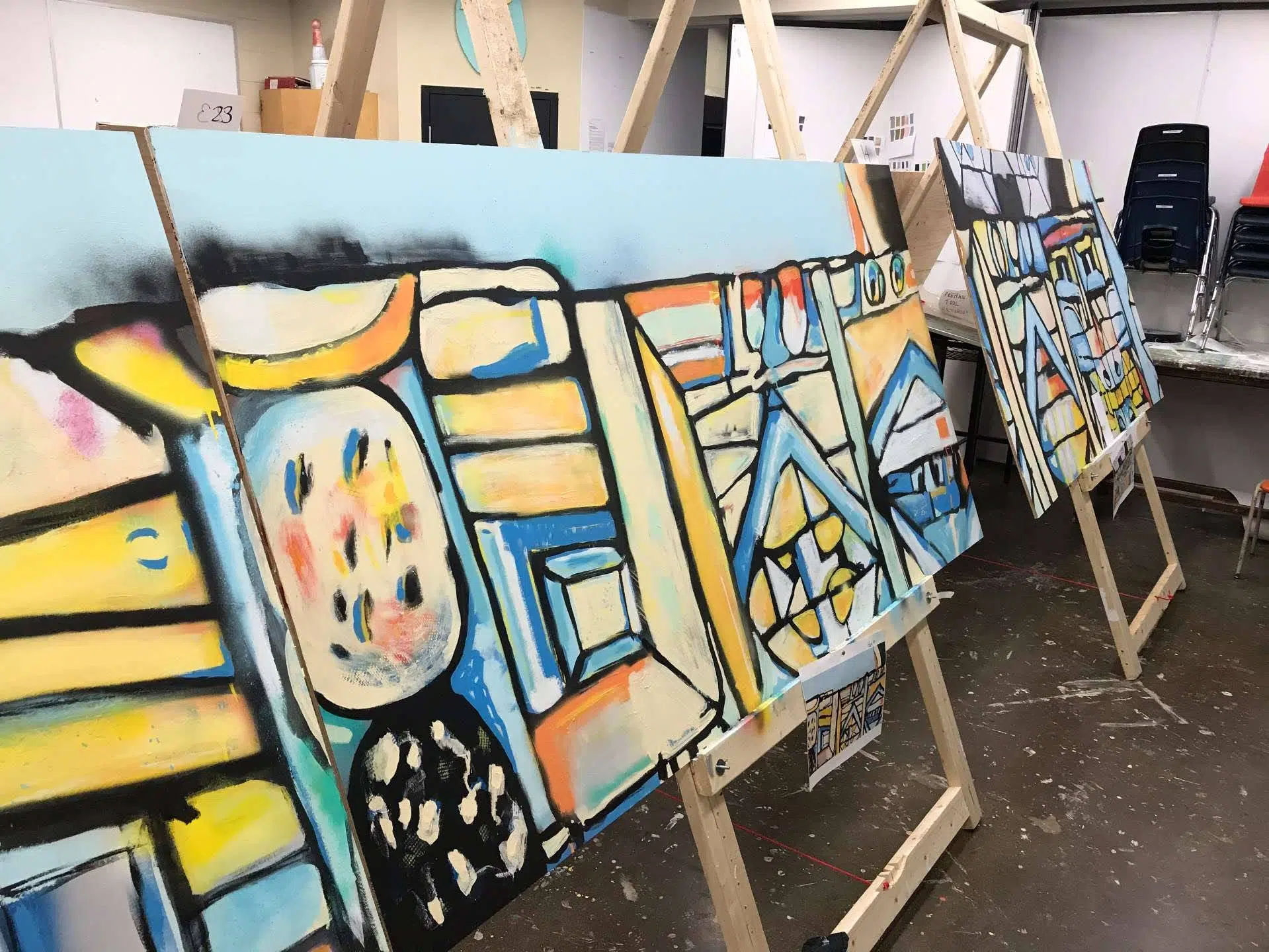 Beal Art school developing a community mural alongside local artist ...