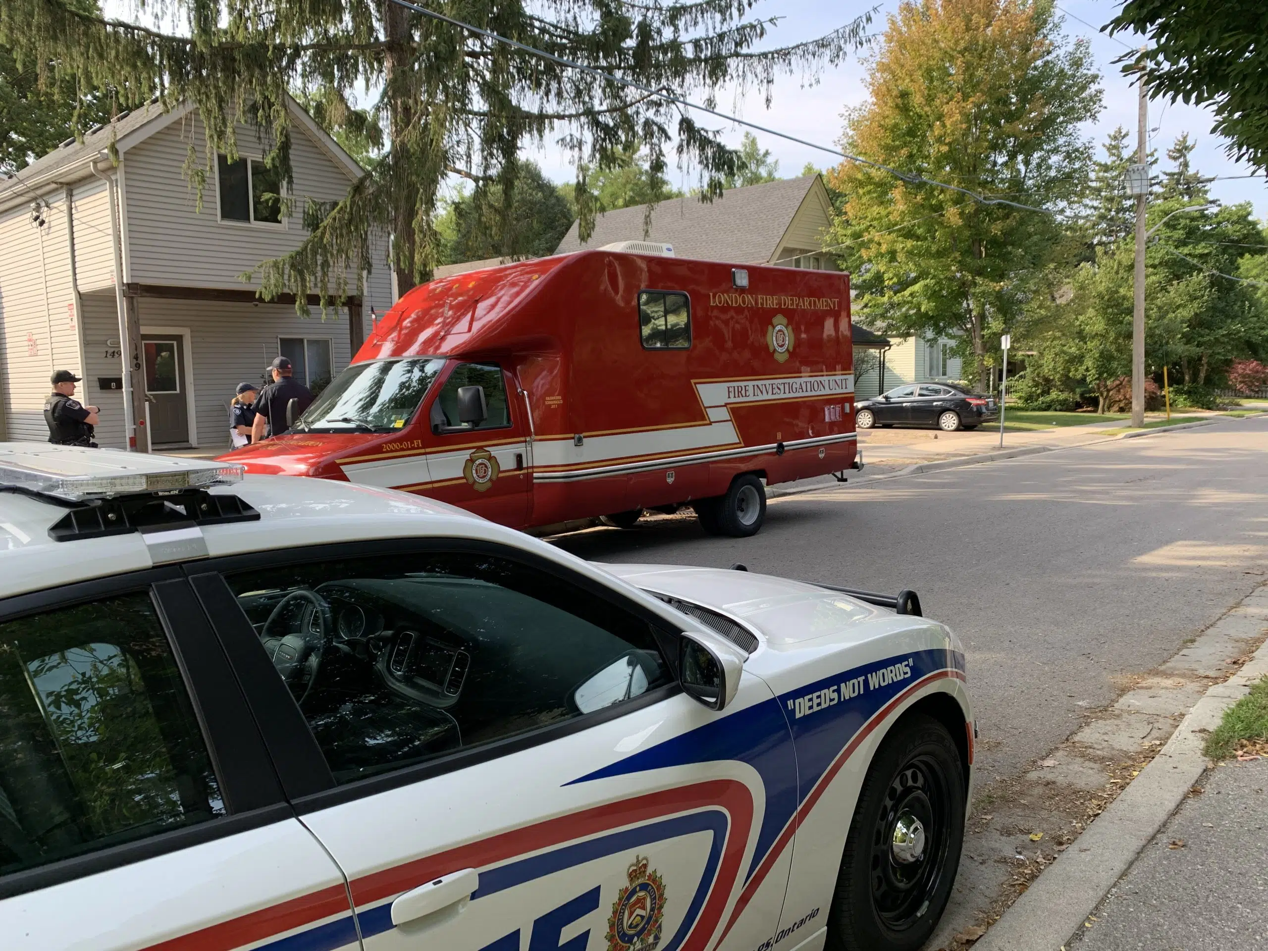 ‘Look, there’s a fire, you got to get out’: Police | CFRL