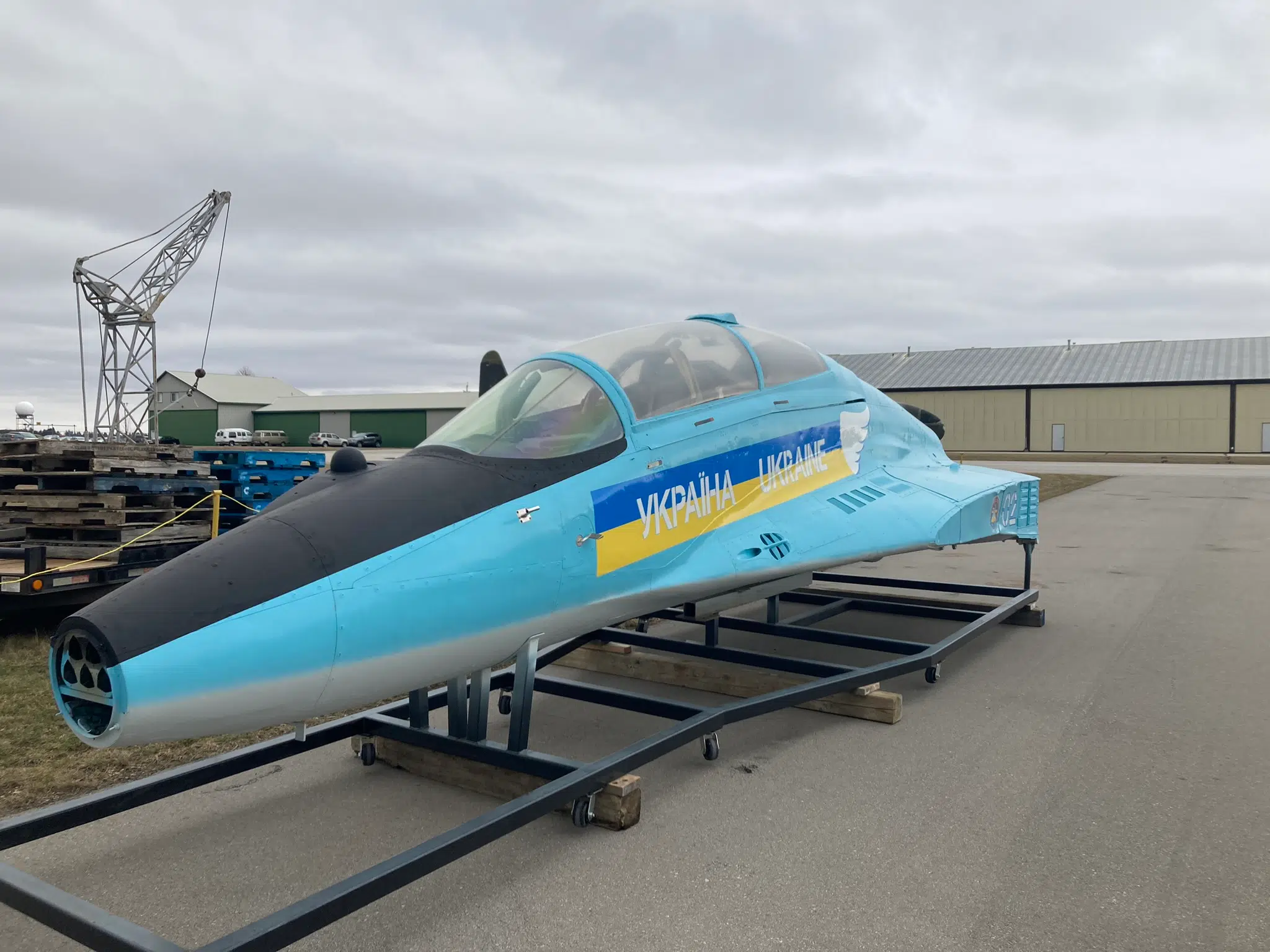 Jet Aircraft Museum brings historic Ukrainian fighter to London | CFRL