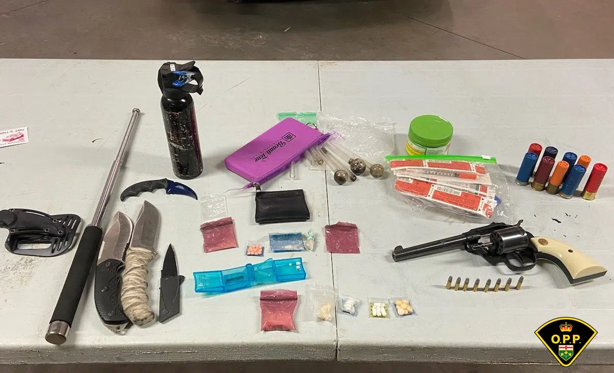 OPP seize illicit drugs and weapons during RIDE program | Napanee Today