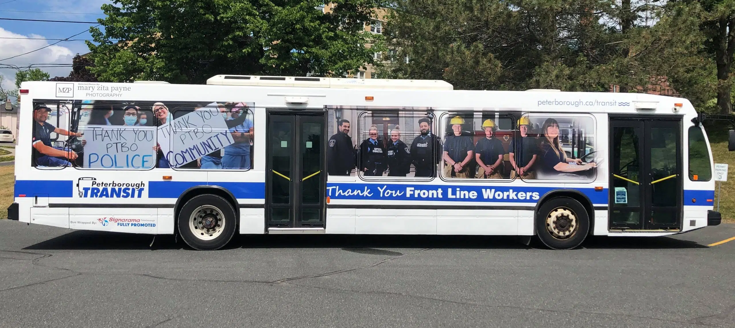 New bus design thanking frontline workers unveiled | PTBO Today