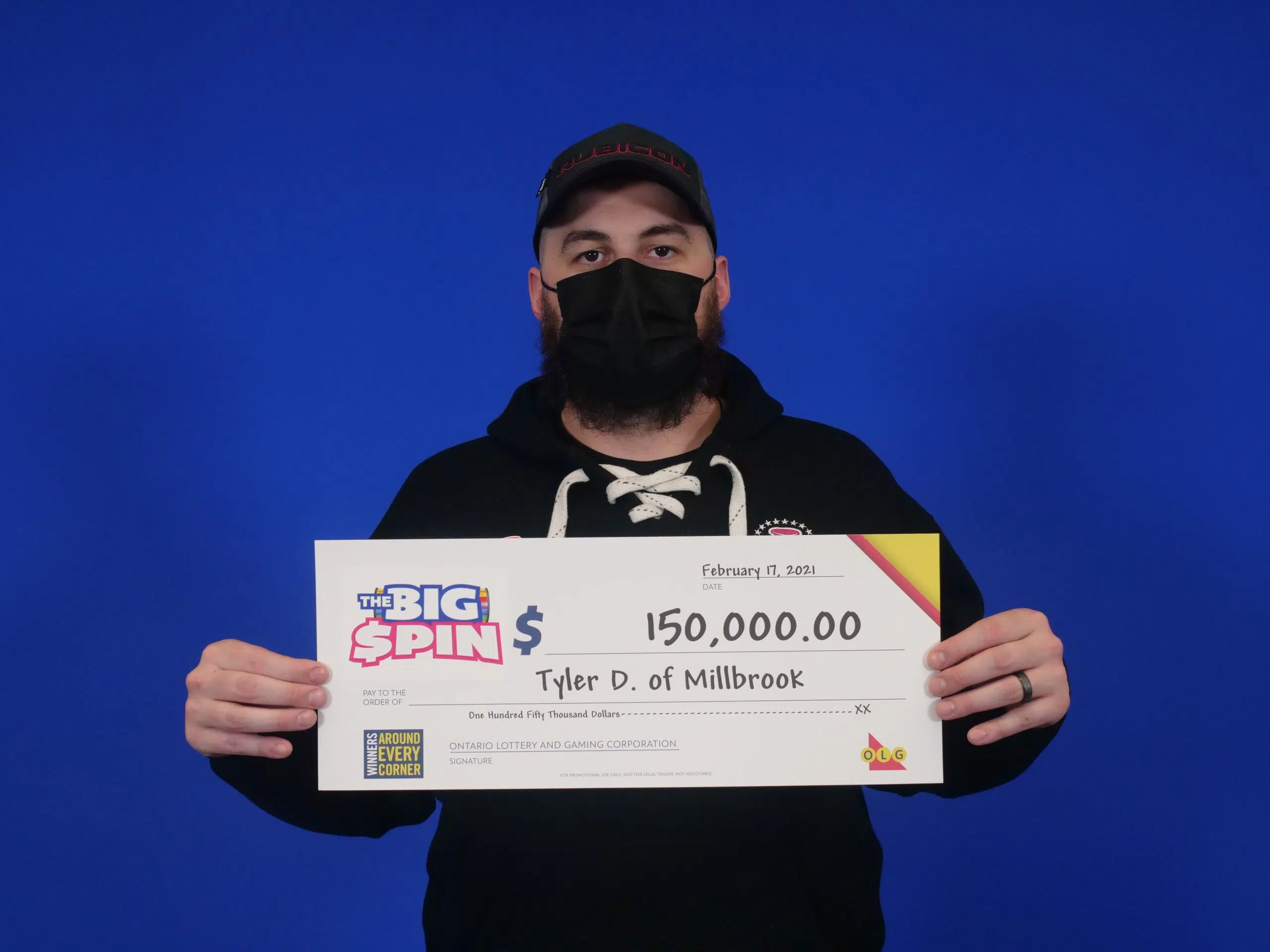 Local man wins $150,000 playing ‘THE BIG SPIN INSTANT GAME’ | PTBO Today