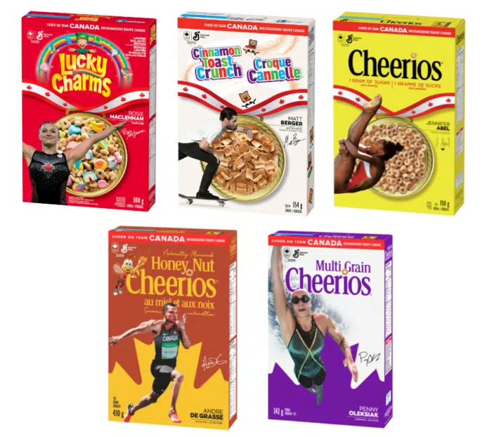 Cheerios encouraging Canadians to support Olympic athletes this summer ...