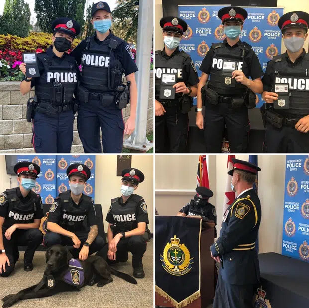 Peterborough Police swears in four new constables | PTBO Today