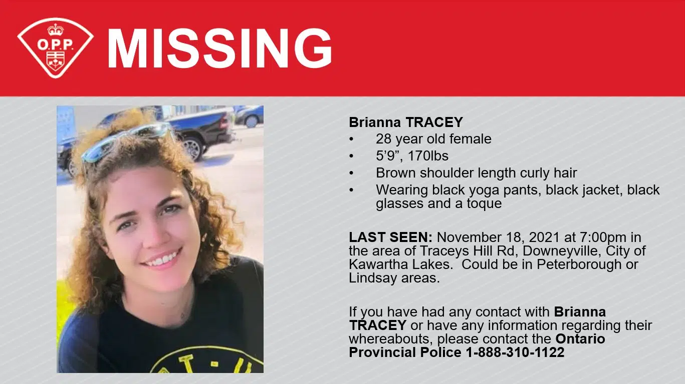 OPP searching for missing woman believed to be in Peterborough or ...