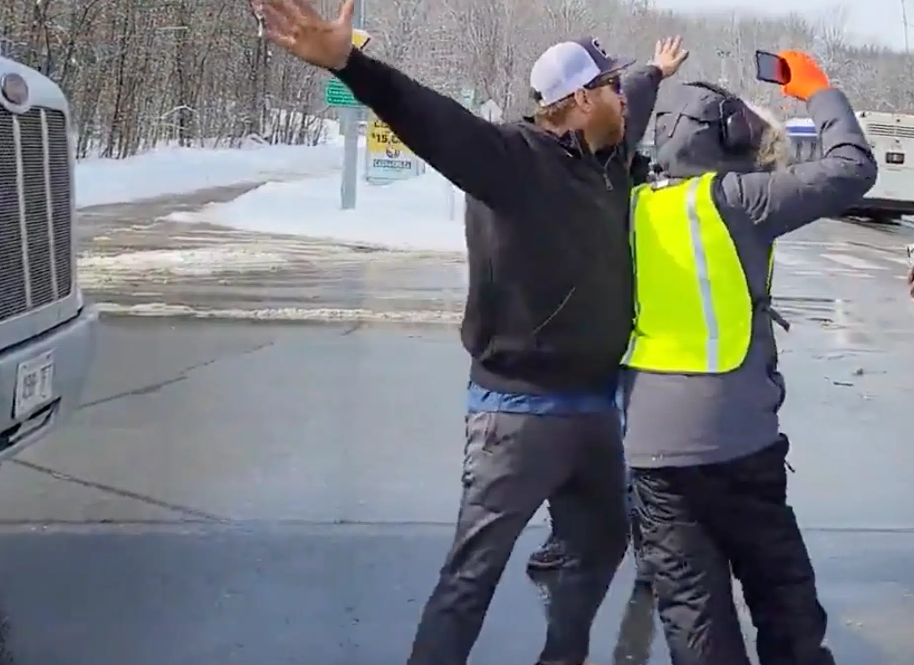 Two Arrested In Protest Standoff | PTBO Today