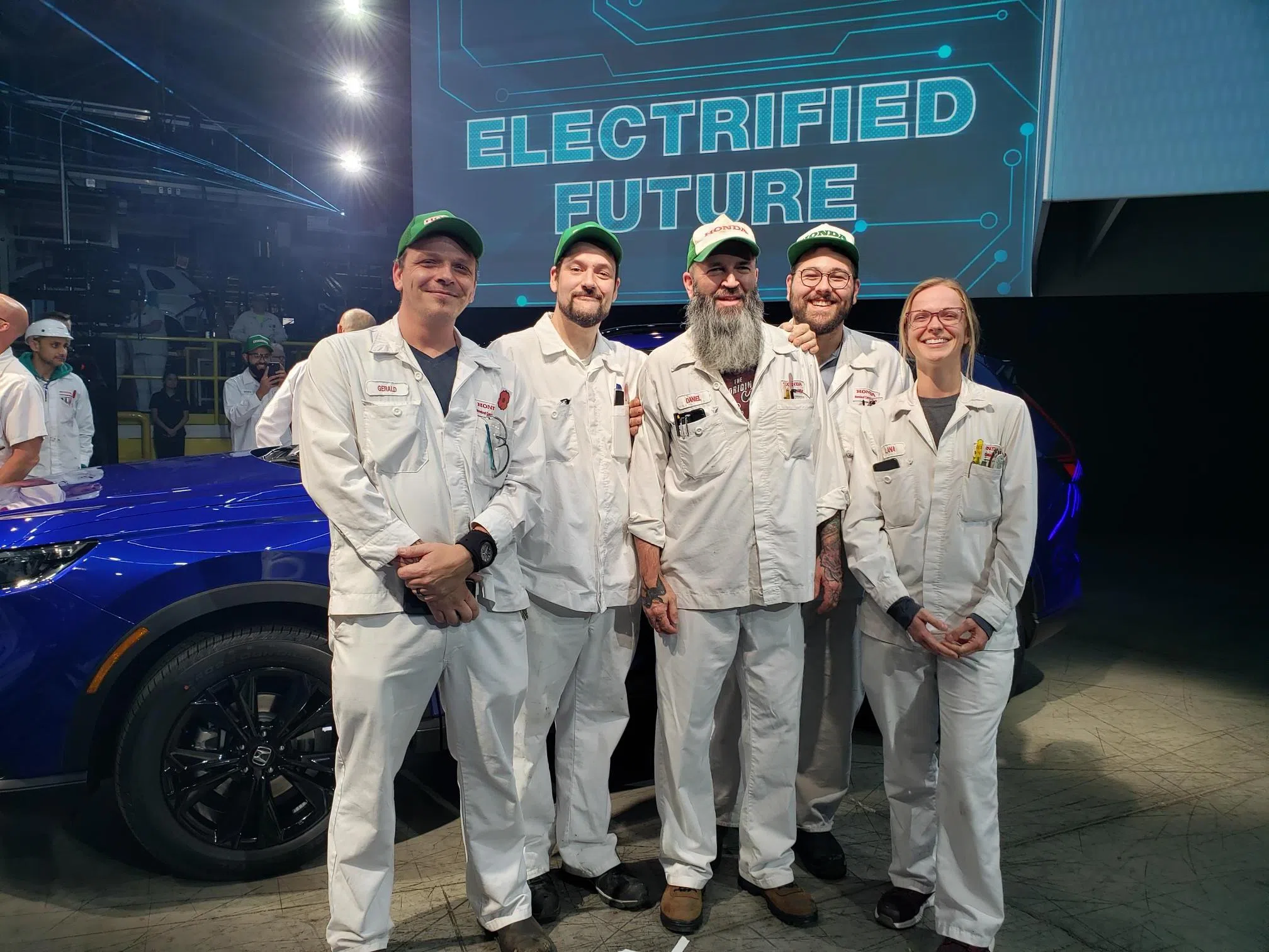 Honda of Canada Mfg. celebrates the new CR-V Hybrid | FM101 Milton Now