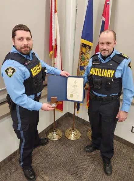 OPP Recognize Two of Their Own | FM101 Milton Now