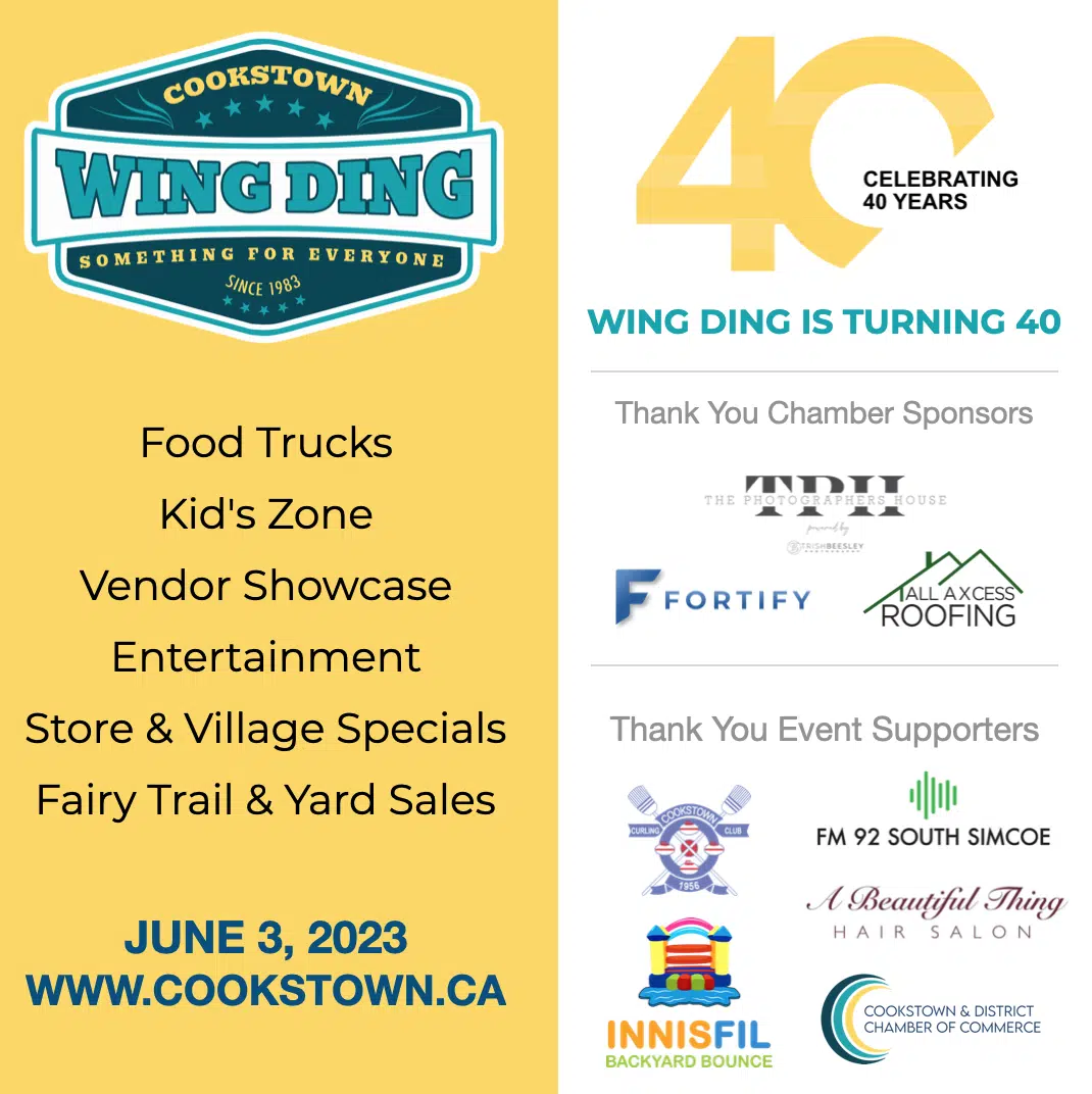 40th Annual Cookstown Wing Ding! | FM101 Milton Now