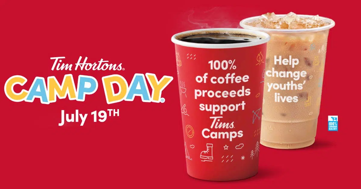 It’s Tim Hortons Camp Day! | FM101 Milton Now