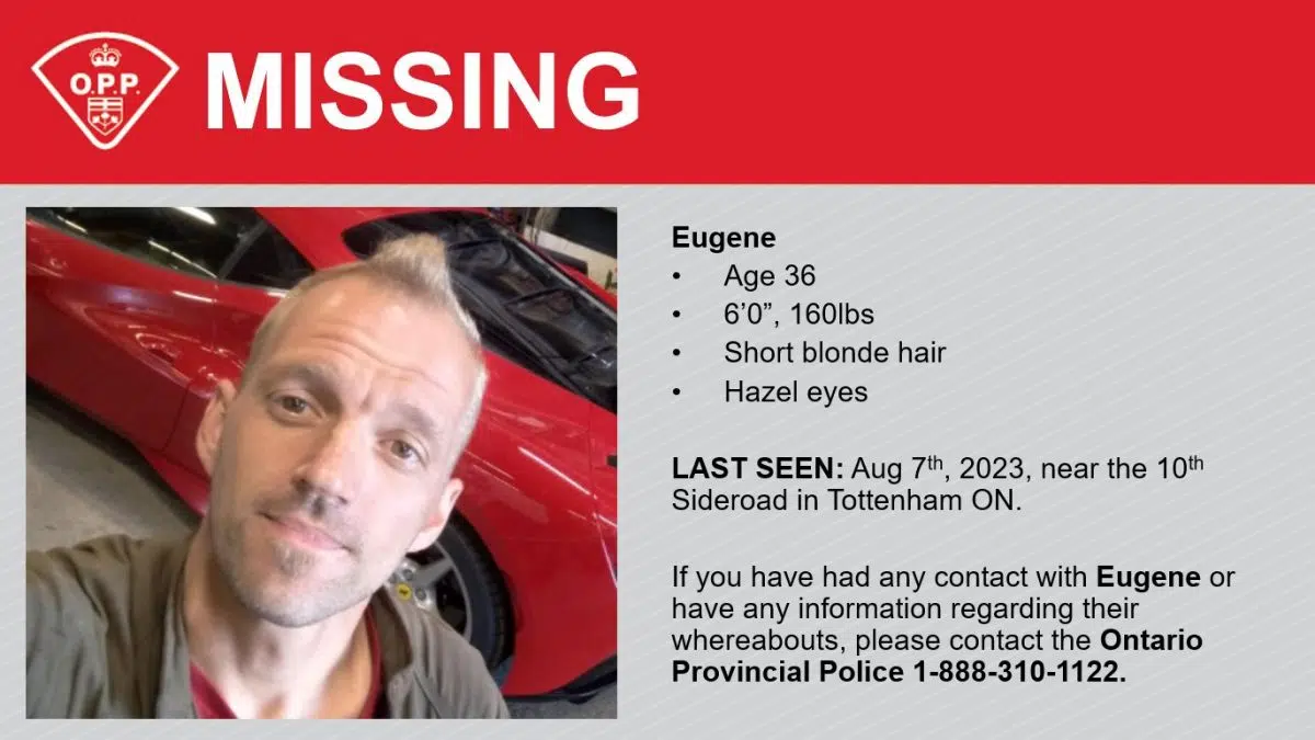 ***PLEASE SHARE*** Missing Person | FM101 Milton Now