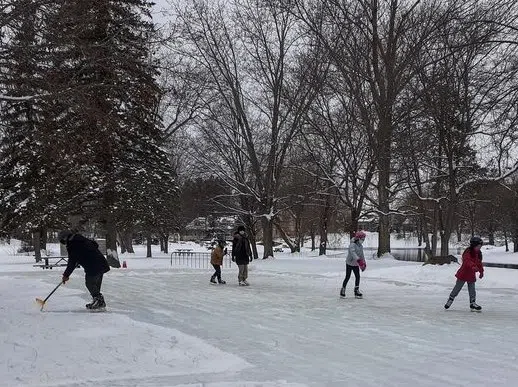 Area outdoor rinks not quite ready for skating just yet ...